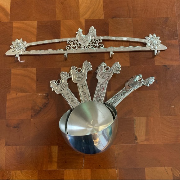 Kitchen | Chicken Sunflower Cottagecore Farmhouse Cute Stainless Steel ...